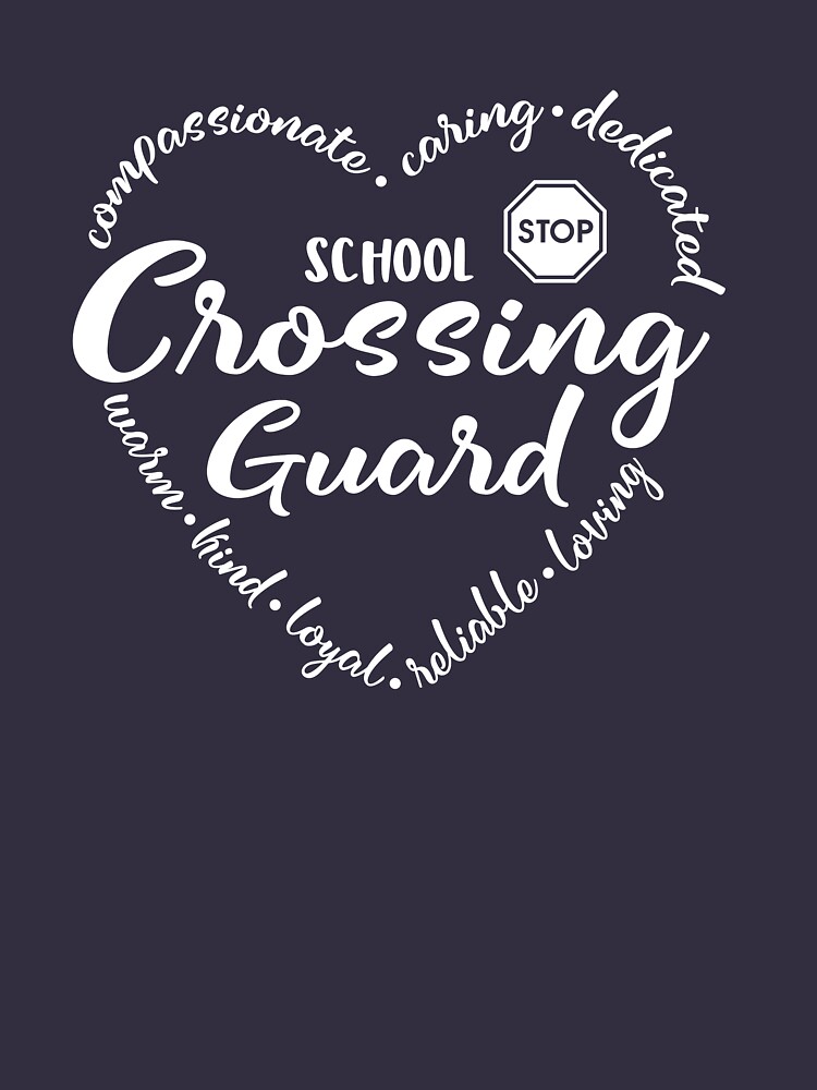 "Crossing guard, school crossing guard" T-shirt for Sale by ...