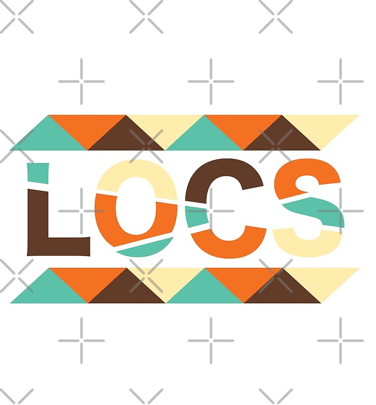 "Locs Vintage Retro" by blackartmatters | Redbubble