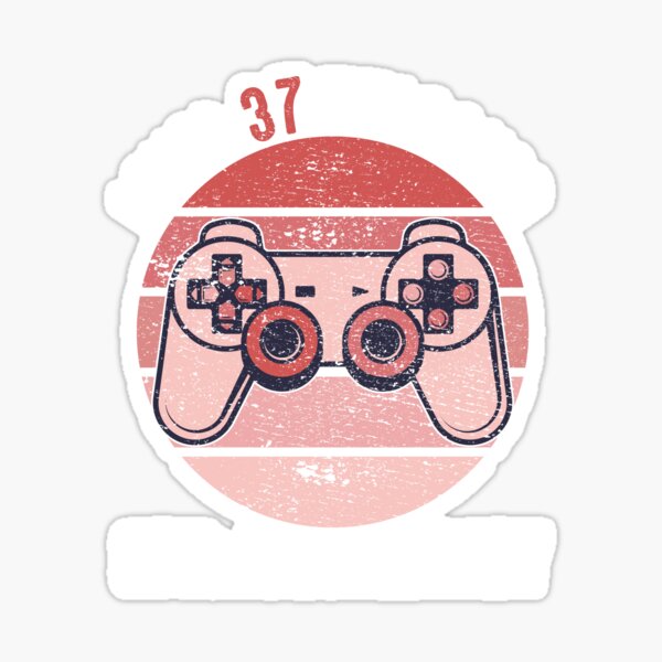 "Level 37 Unlocked 37th Anniversary" Sticker for Sale by ...