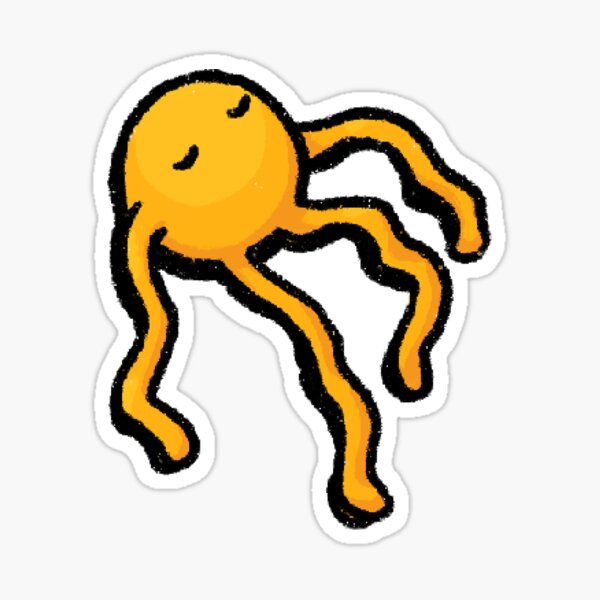 "sleepy egg yolk" Sticker by soph-derosa | Redbubble