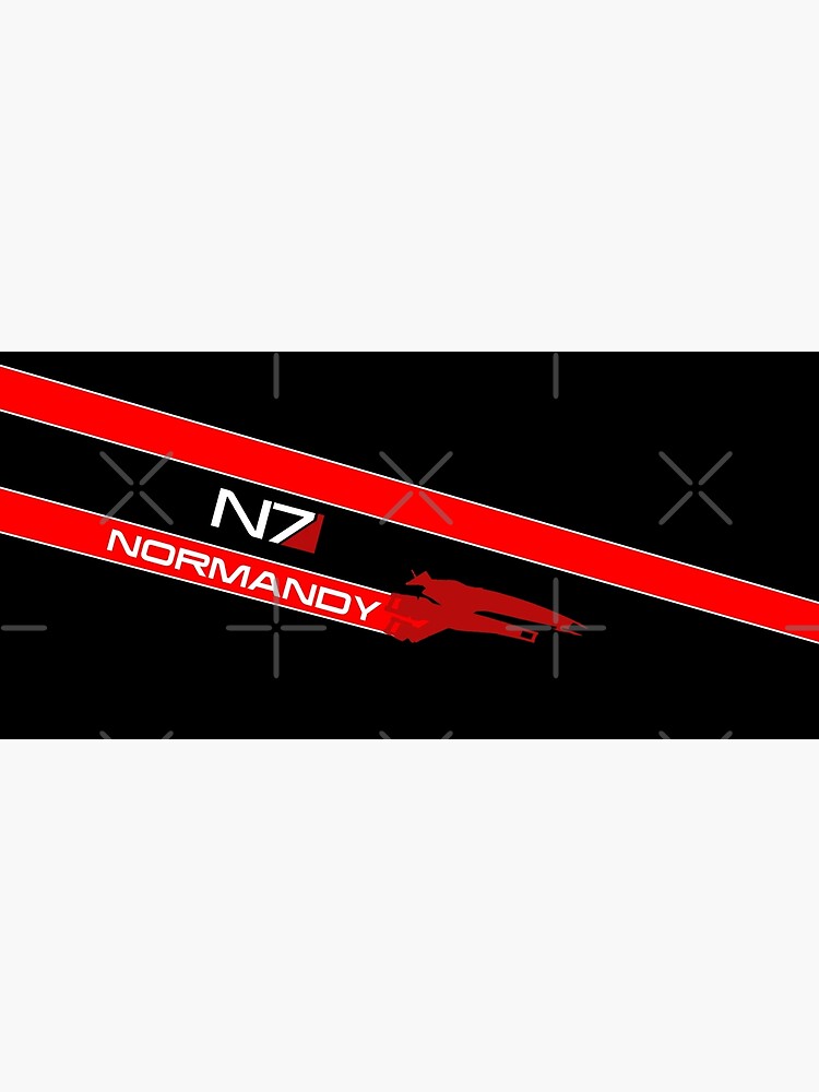 "Normandy - N7" Poster by BoneAppleTee | Redbubble