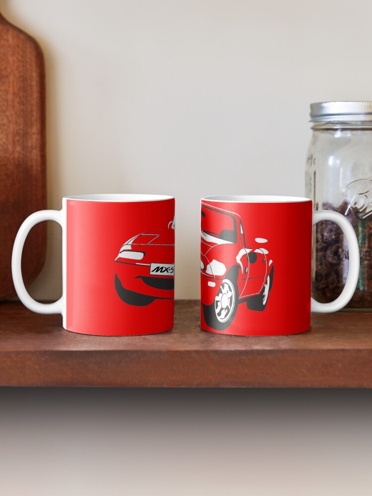 "Mazda MX-5 Miata" Coffee Mug by car2oonz | Redbubble