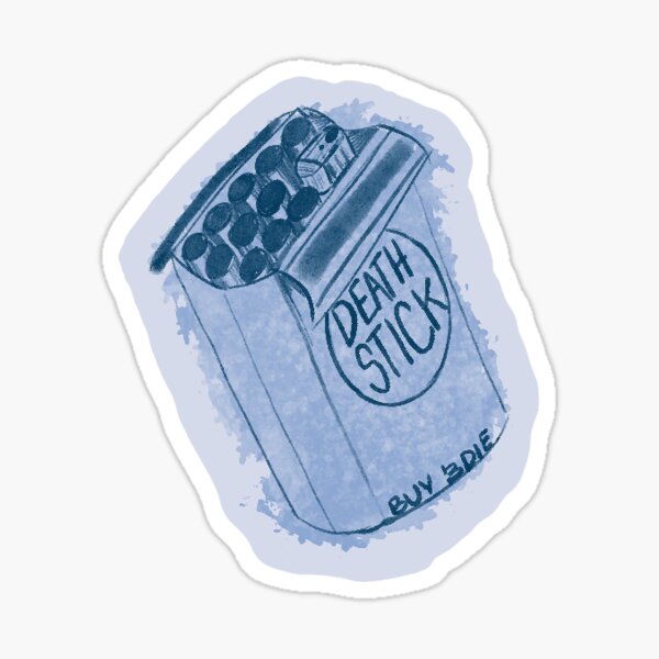 "Death Stick Pack" Sticker for Sale by faelcon | Redbubble