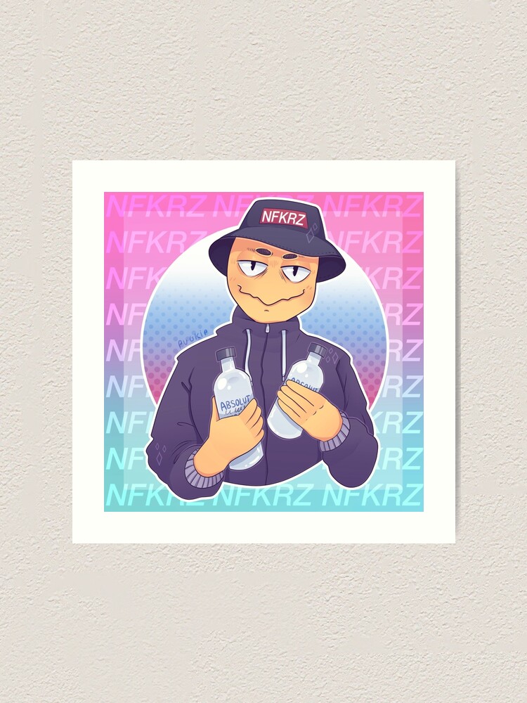 "NFKRZ" Art Print by megswegs | Redbubble