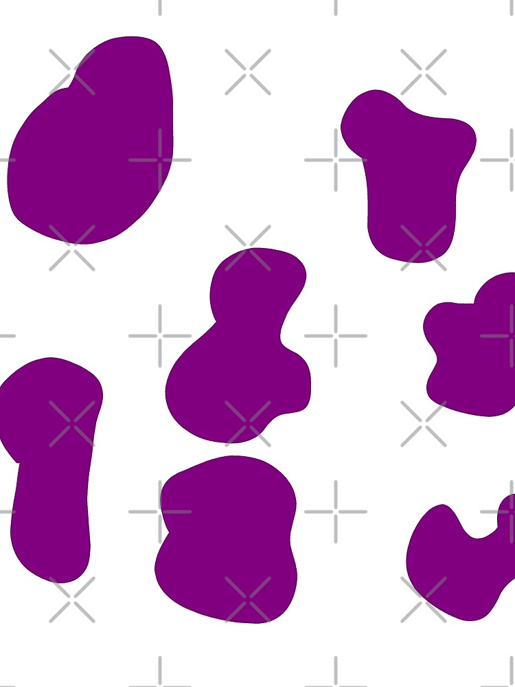 "Purple Cow Print Cow Print Shirt, Cow Pattern T-shirts and Cow Print ...