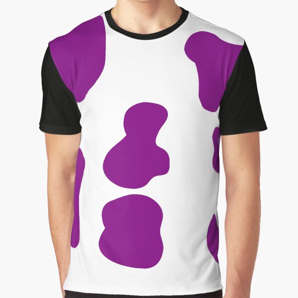 "Purple Cow Print Cow Print Shirt, Cow Pattern T-shirts and Cow Print ...