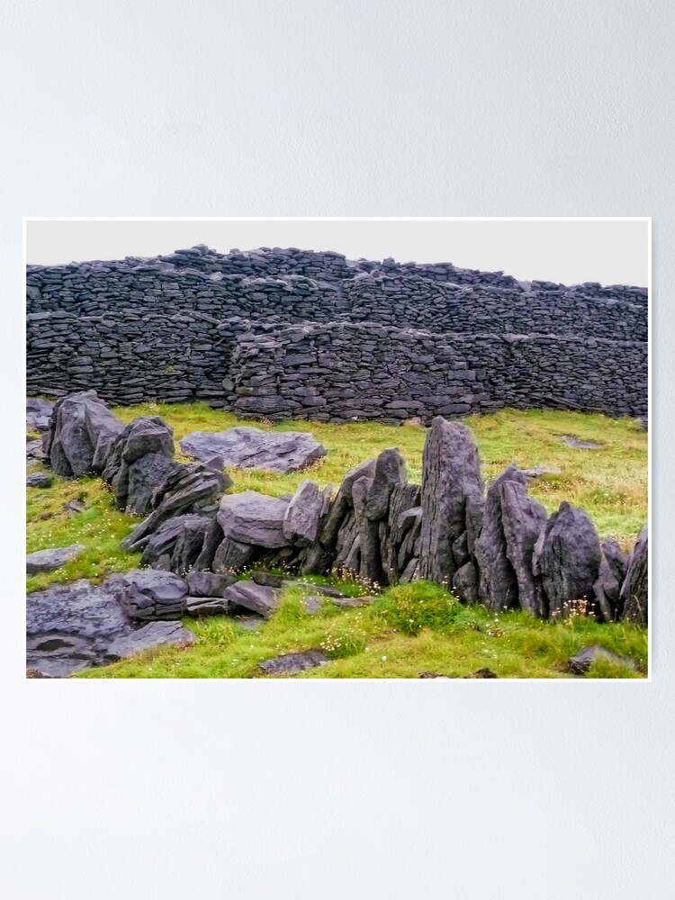 "The Black Fort of Inishmore" Poster for Sale by TonyCrehan | Redbubble