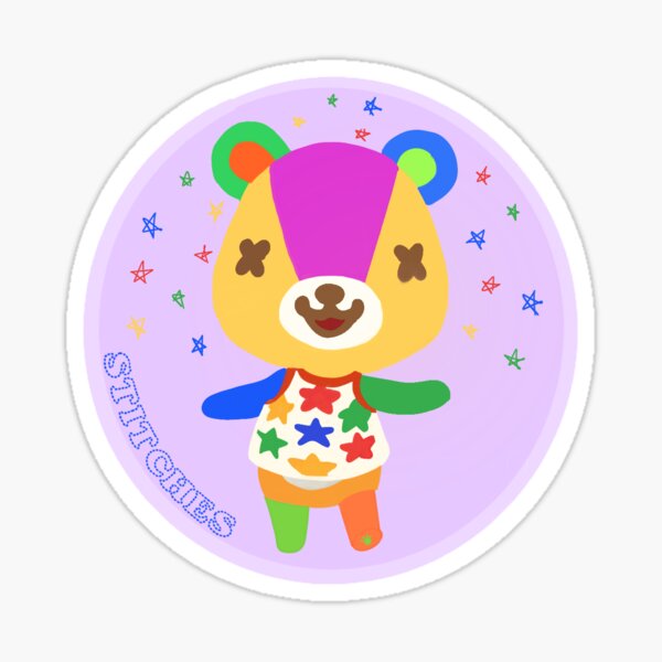 "stitches acnh" Sticker for Sale by josiejanssen | Redbubble