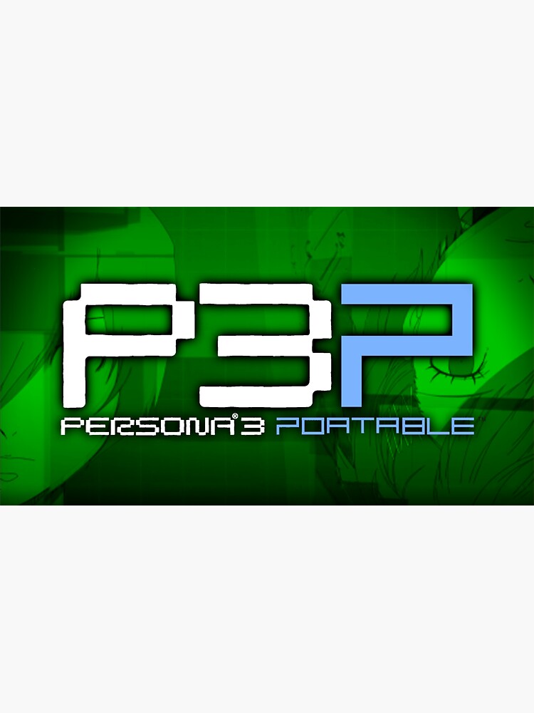 "Persona 3 Portable Icon" Sticker for Sale by cat-honeymoon | Redbubble