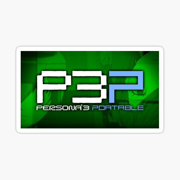 "Persona 3 Portable Icon" Sticker for Sale by cat-honeymoon | Redbubble