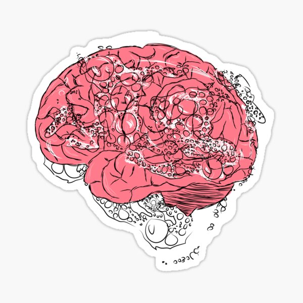 Brain Washed Stickers | Redbubble