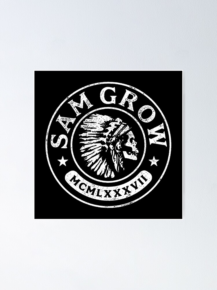 "Music Sam Grow Logo" Poster for Sale by omarbakre25 | Redbubble