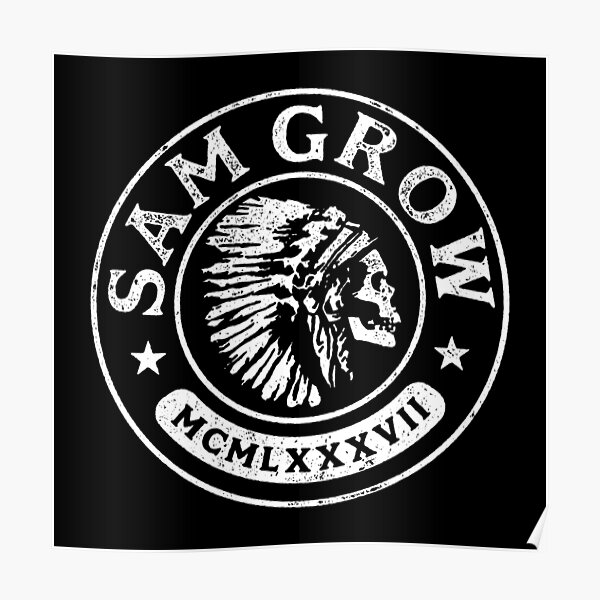 "Music Sam Grow Logo" Poster for Sale by omarbakre25 | Redbubble