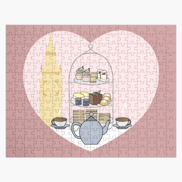Afternoon Tea Jigsaw Puzzles | Redbubble