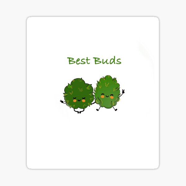 "Best Buds" Sticker for Sale by Wees20 | Redbubble