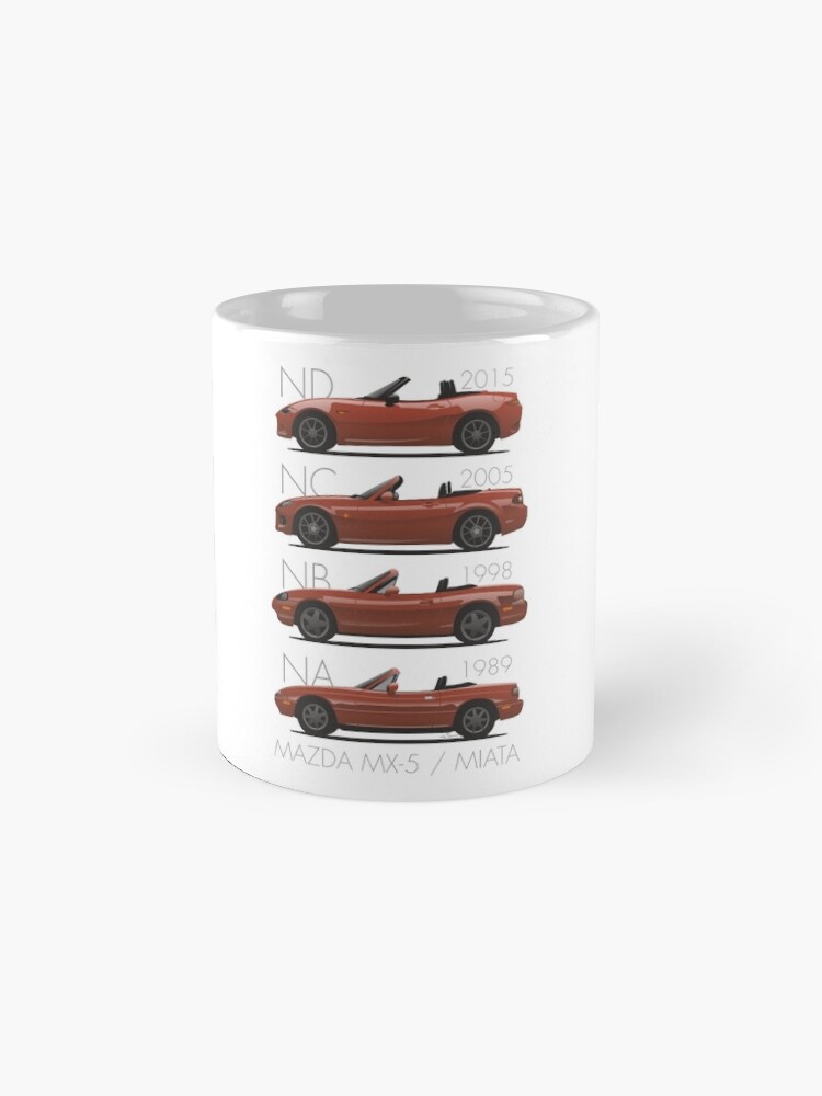 "Mazda MX-5 evolution" Coffee Mug for Sale by car2oonz | Redbubble