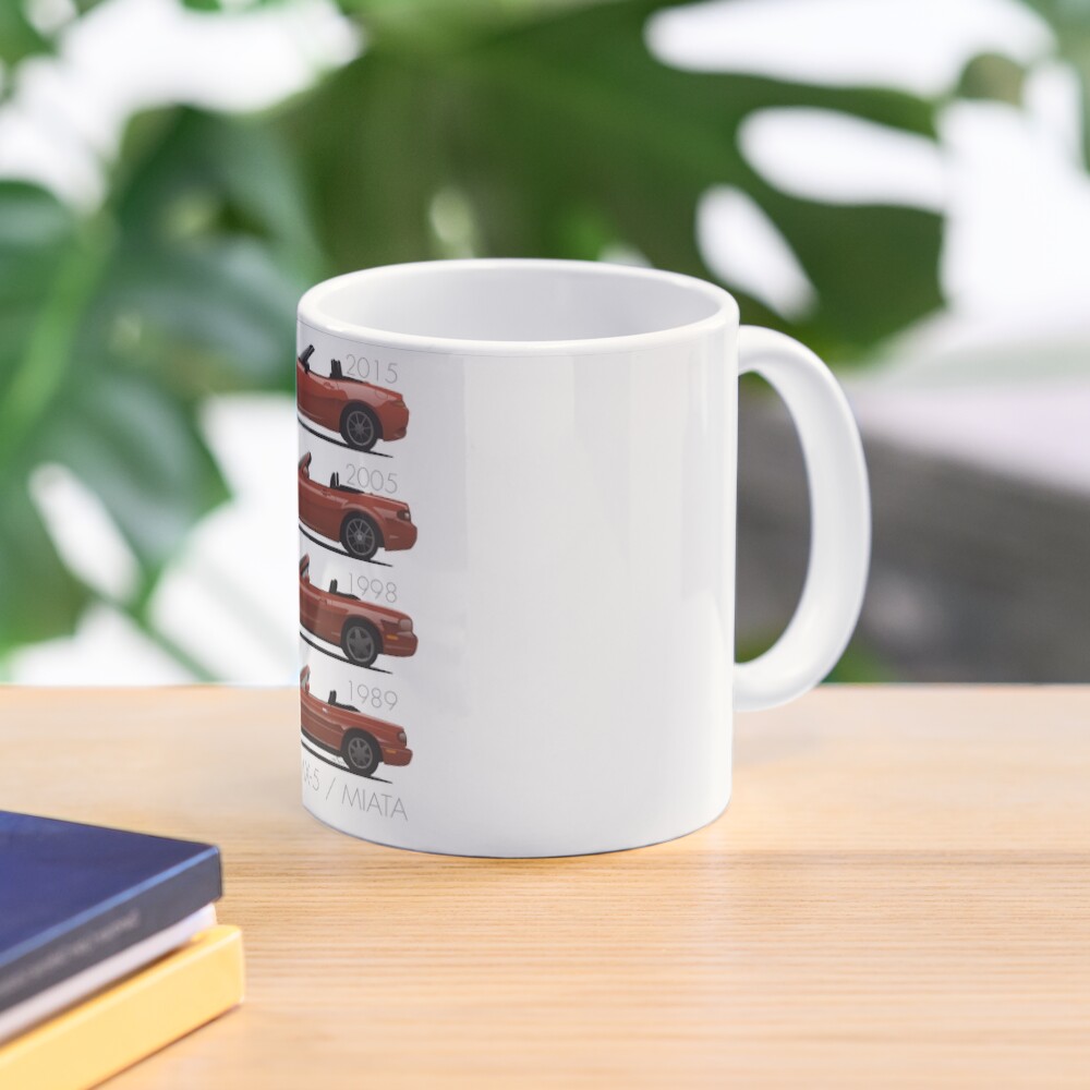 "Mazda MX-5 evolution" Coffee Mug for Sale by car2oonz | Redbubble