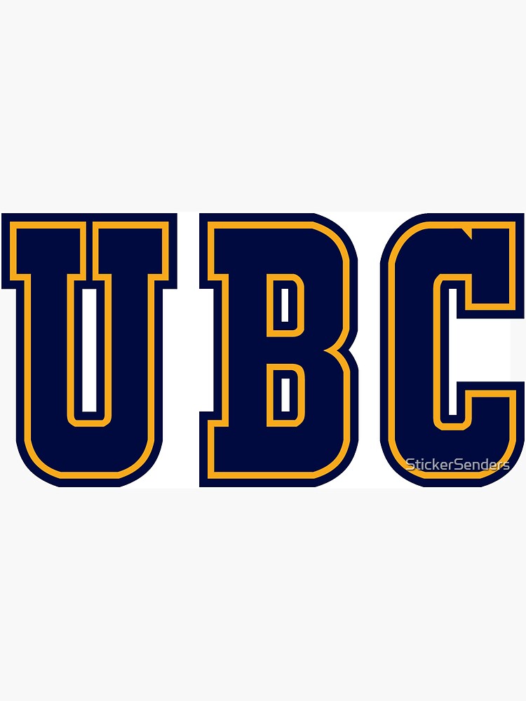 "UBC Varsity" Sticker for Sale by StickerSenders | Redbubble