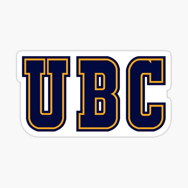 "UBC Varsity" Sticker for Sale by StickerSenders | Redbubble