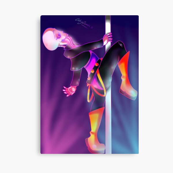 "Undertale AU Underlust Papyrus" Canvas Print for Sale by catygames ...