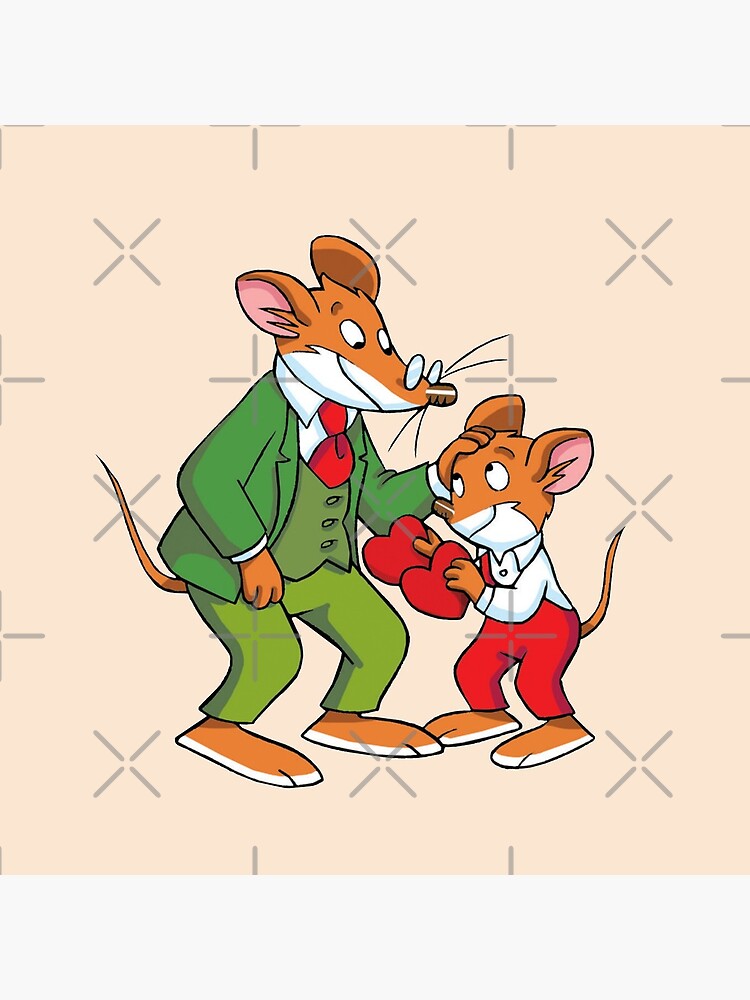 "Geronimo Stilton and Benjamin Stilton" Coasters (Set of 4) for Sale by ...