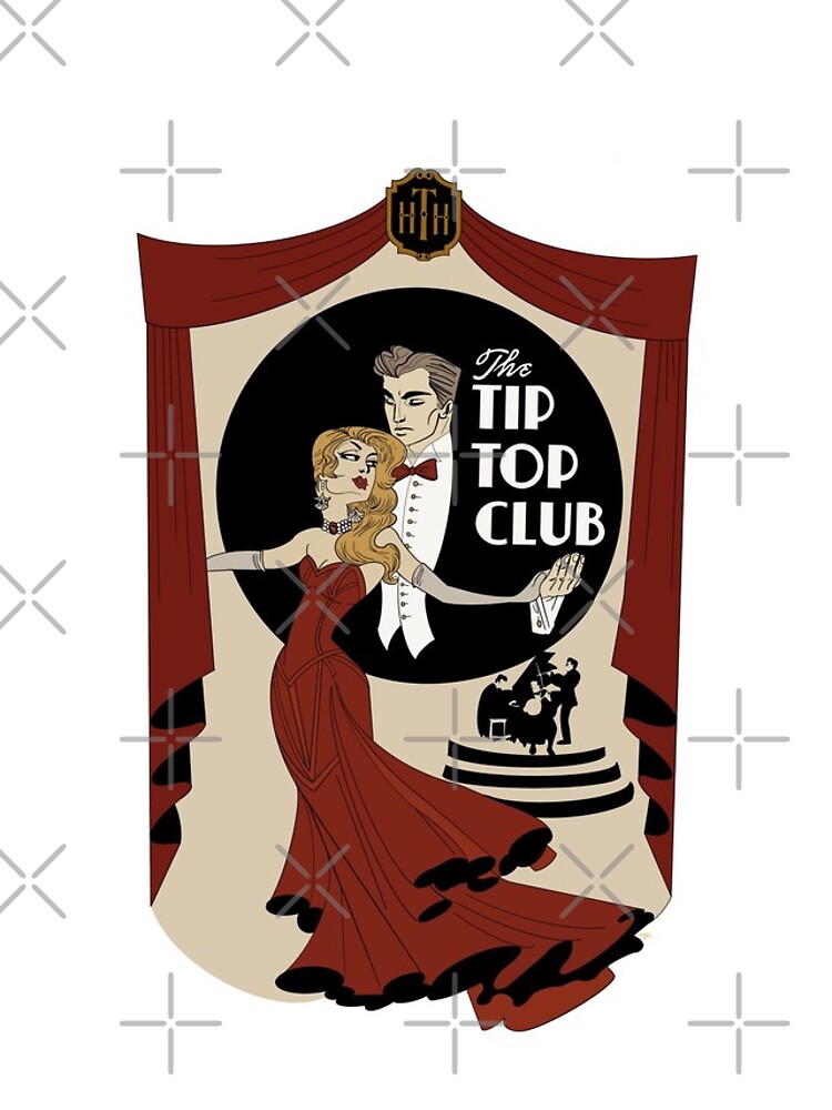 "The Tip Top club at the Hollywood Tower Hotel" iPhone Case for Sale by ...