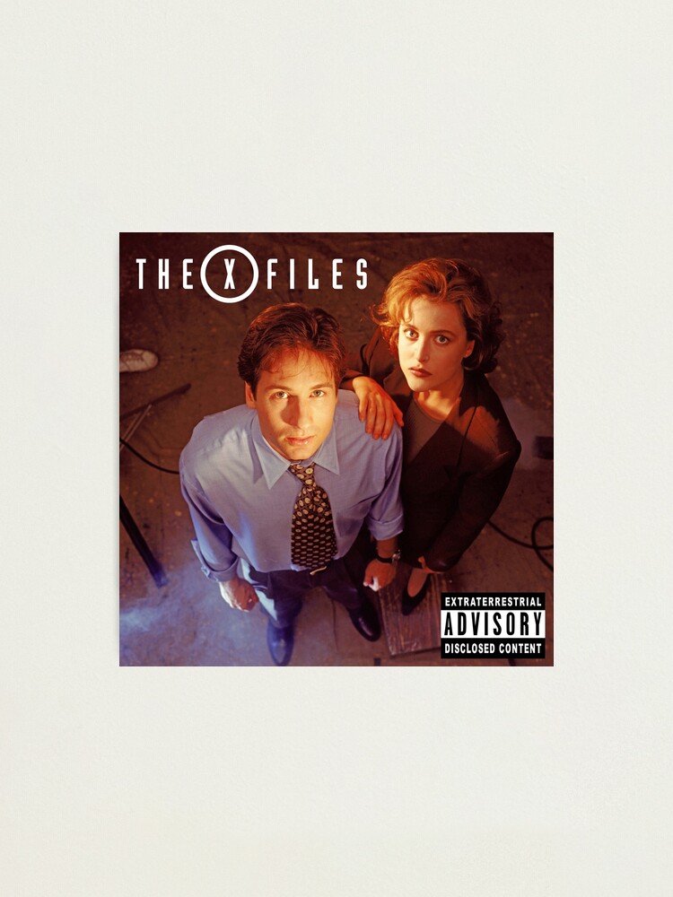 "THE X-FILES Album Cover" Photographic Print by RodHeck | Redbubble