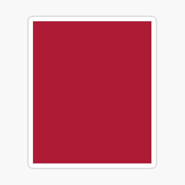 "American red single color design" Sticker for Sale by 1colordesigns ...