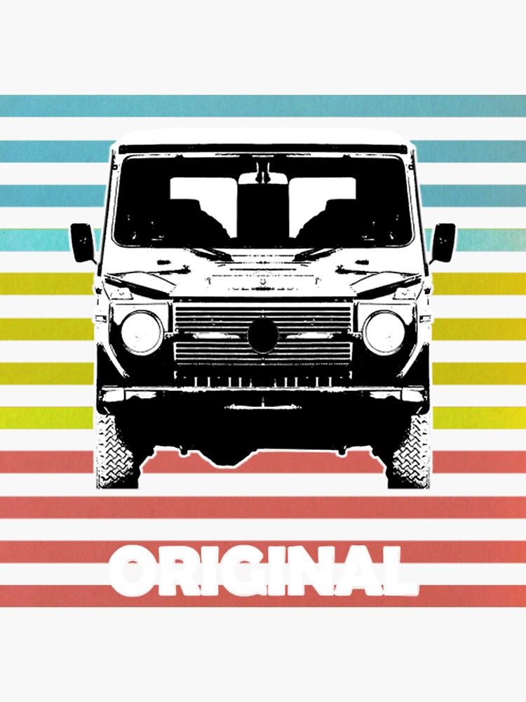 "Original G Wagon Mercedes G Wagon - original" Sticker for Sale by ...
