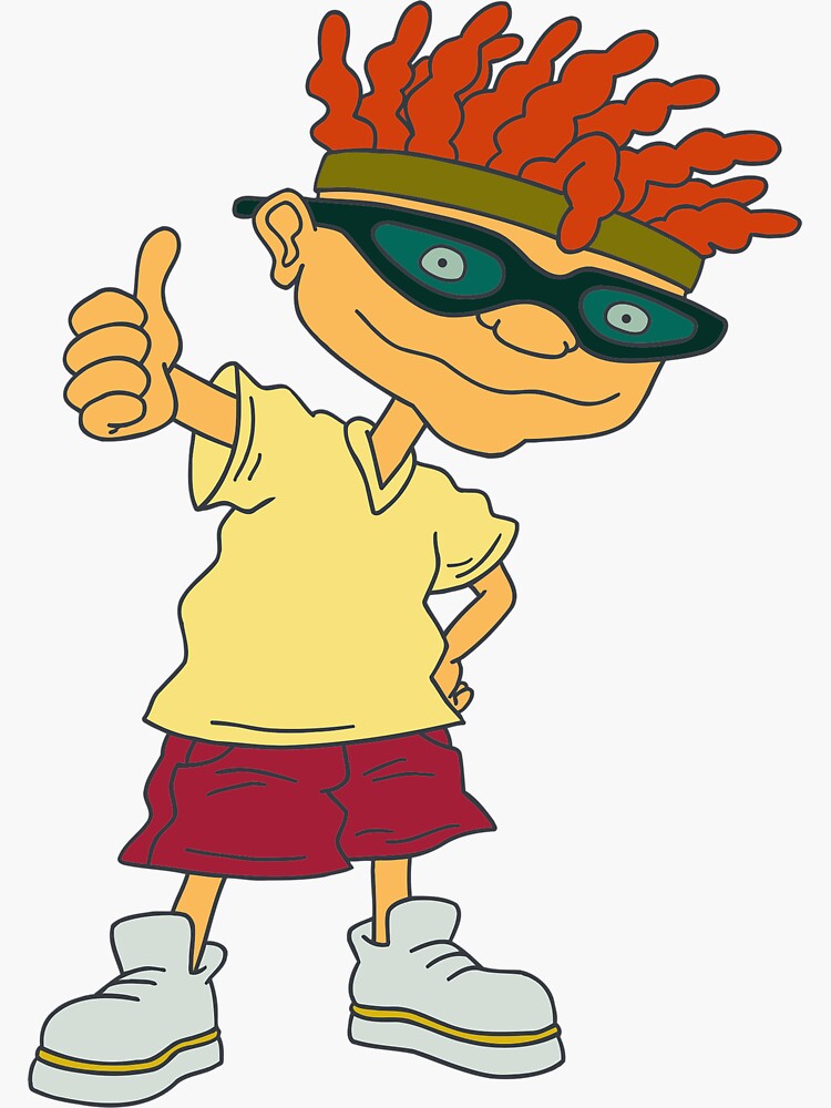 "Otto Rocket Power" Sticker for Sale by Reganenkins | Redbubble