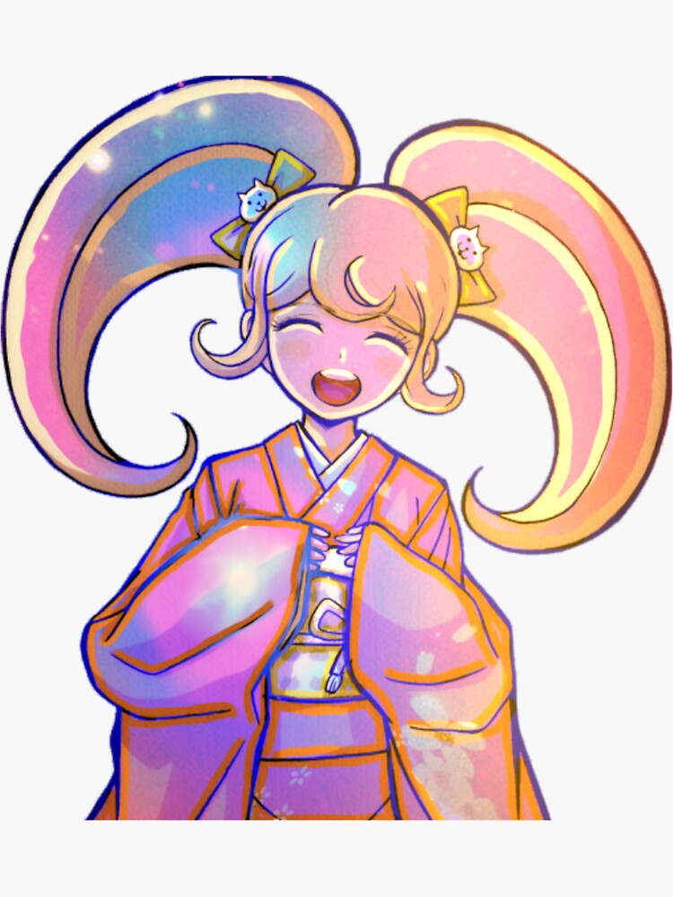 "Hiyoko Saionji shaded sprite variation 1" Sticker for Sale by raejeant ...