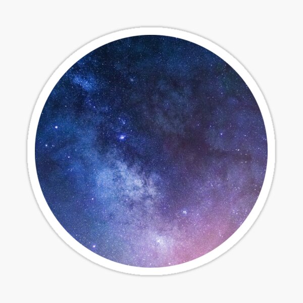 "Aesthetic circle" Sticker for Sale by goldennrosess | Redbubble