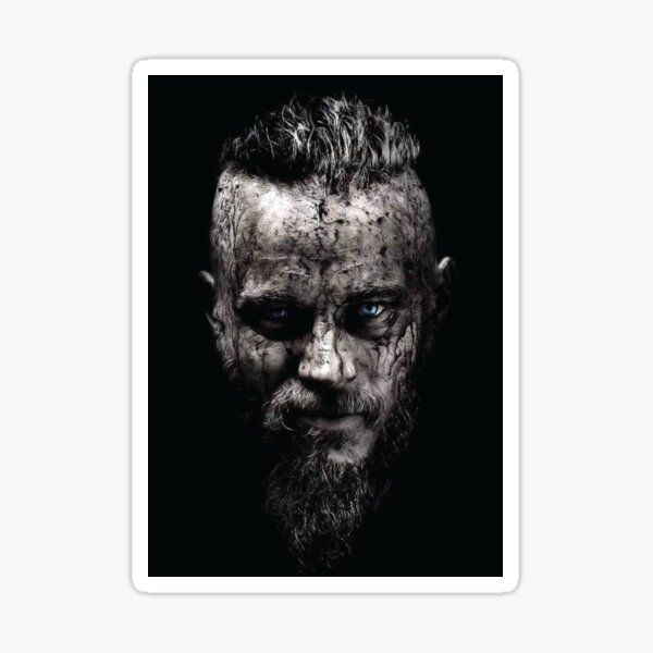 "Ragnar Lodbrok" Sticker by MasterKruG | Redbubble