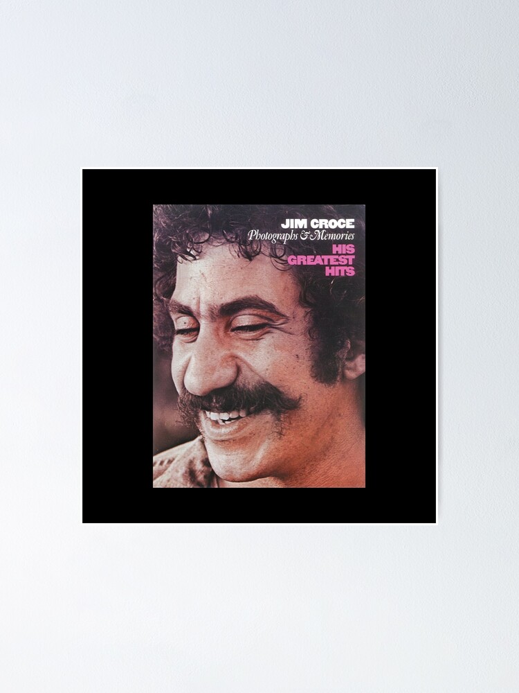 "Jim Croce" Poster by Whileminaende | Redbubble