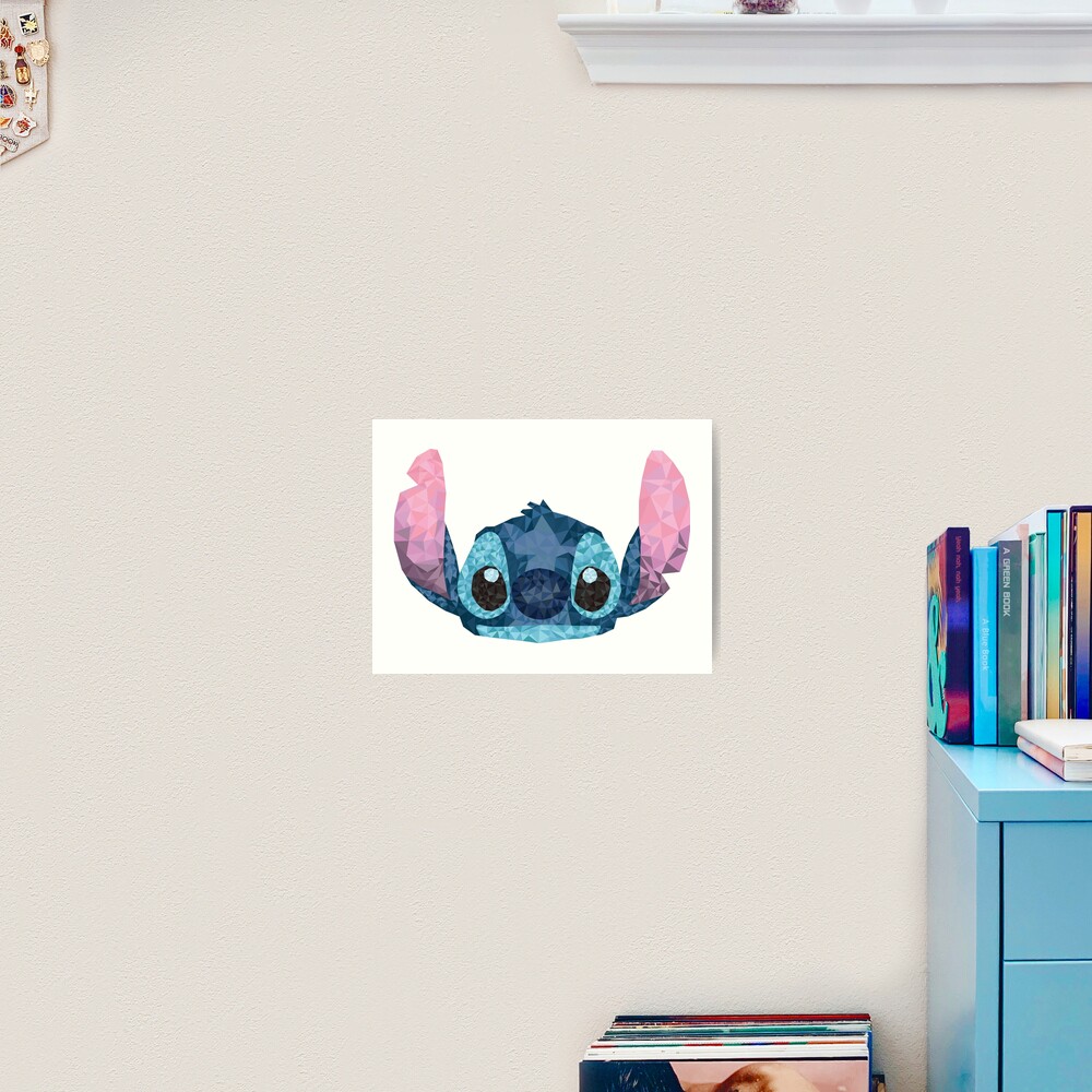 "Stitch Geometric (Lilo and Stitch)" Art Print for Sale by ...