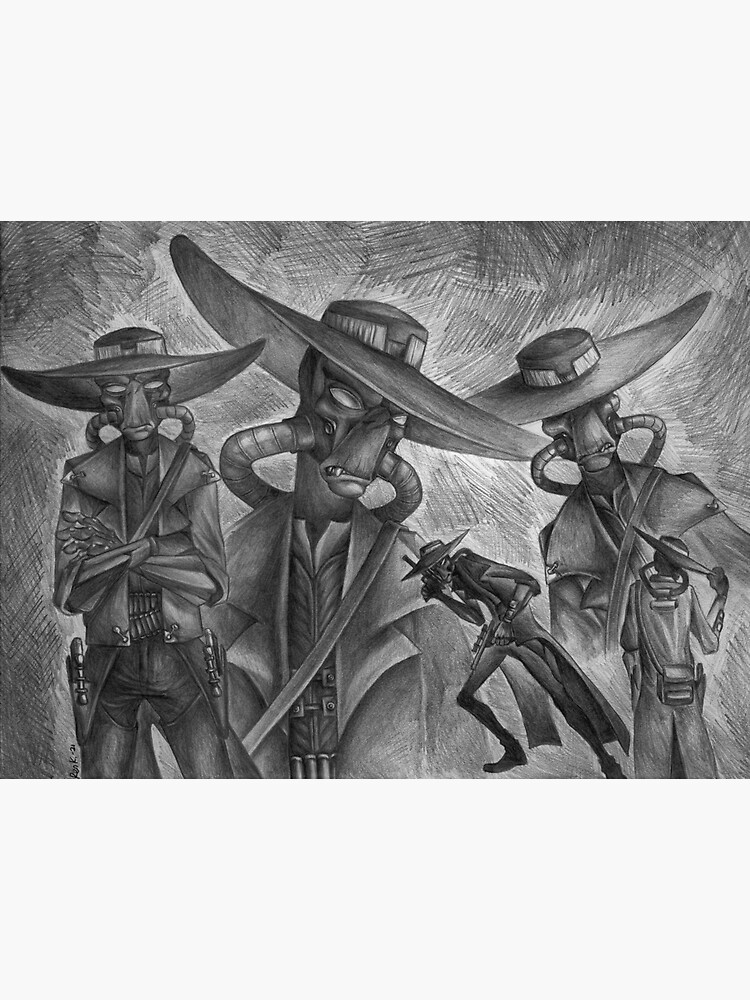 "Cad Bane" Sticker for Sale by Renvenge | Redbubble