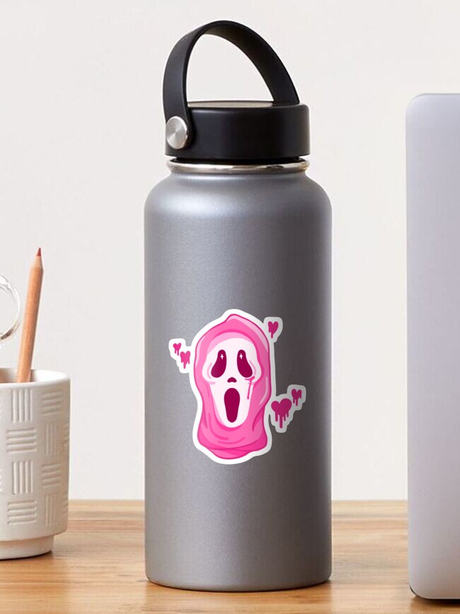 "Pink Pastel Ghostface" Sticker for Sale by SquidKidz | Redbubble