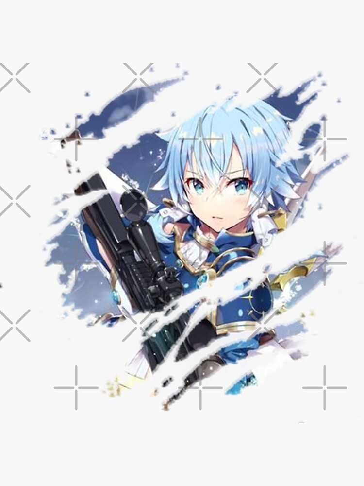 "Sinon" Sticker for Sale by DEADWEIGHTS | Redbubble