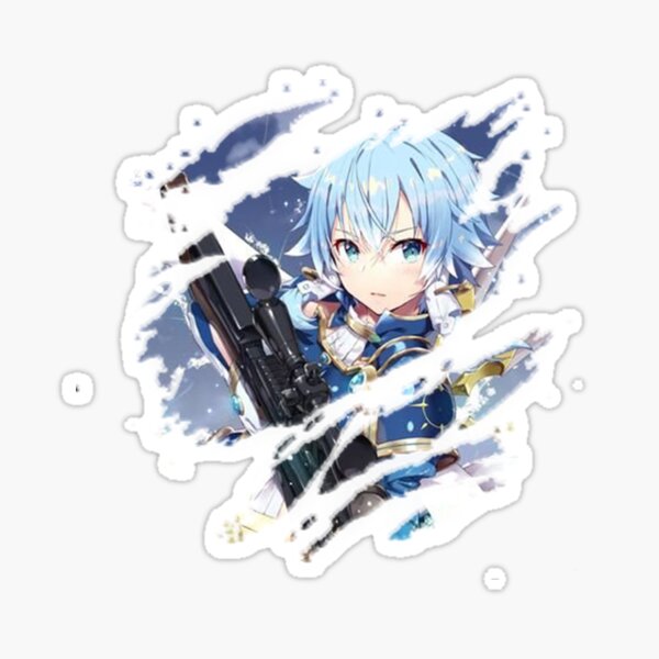 "Sinon" Sticker for Sale by DEADWEIGHTS | Redbubble