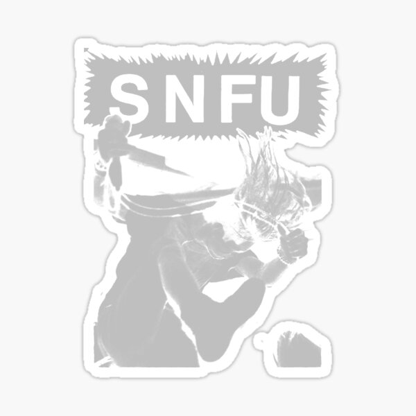 "SNFU - Chi Pig" Sticker for Sale by BristolHummm | Redbubble