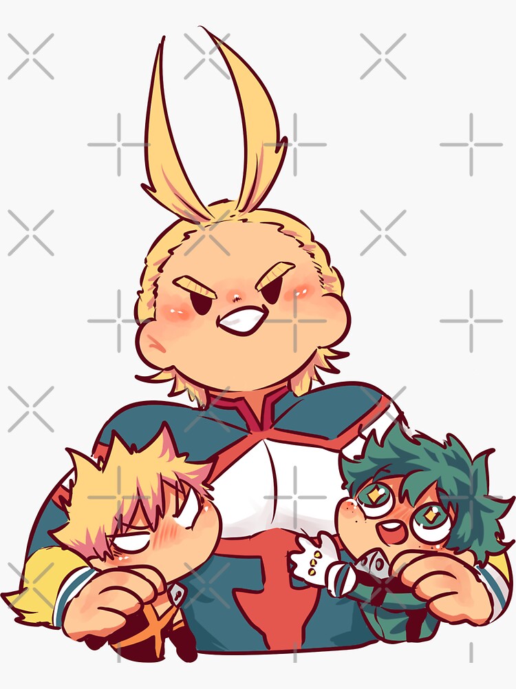 "Buff hero" Sticker for Sale by konatamashiine | Redbubble