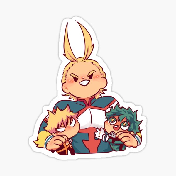 "Buff hero" Sticker for Sale by konatamashiine | Redbubble