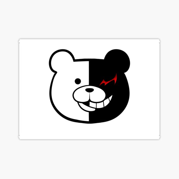 "Monokuma " Sticker for Sale by AioSama | Redbubble