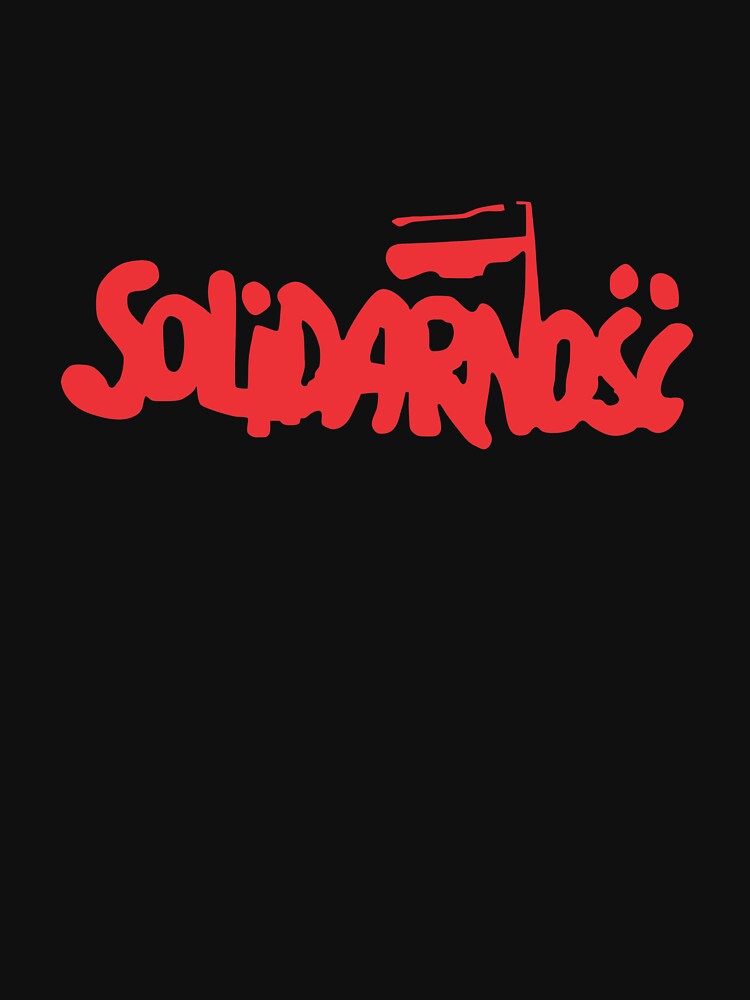 "Solidarnosc" T-shirt for Sale by Joleneline | Redbubble | solidarnosc ...