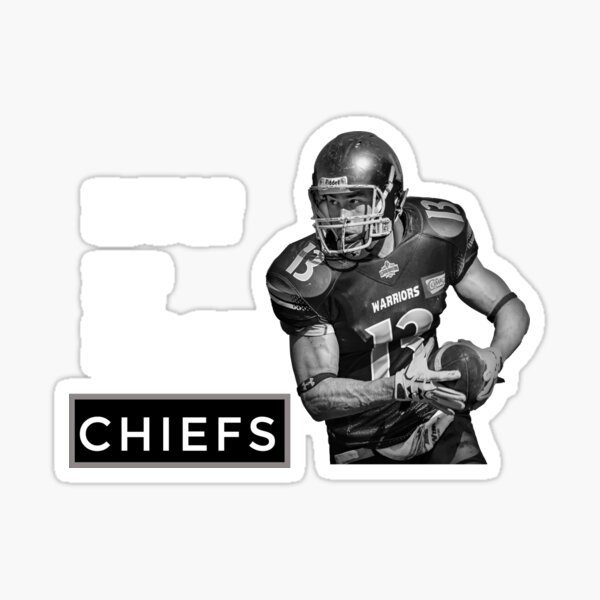 "run it back cheifs" Sticker by swatches | Redbubble