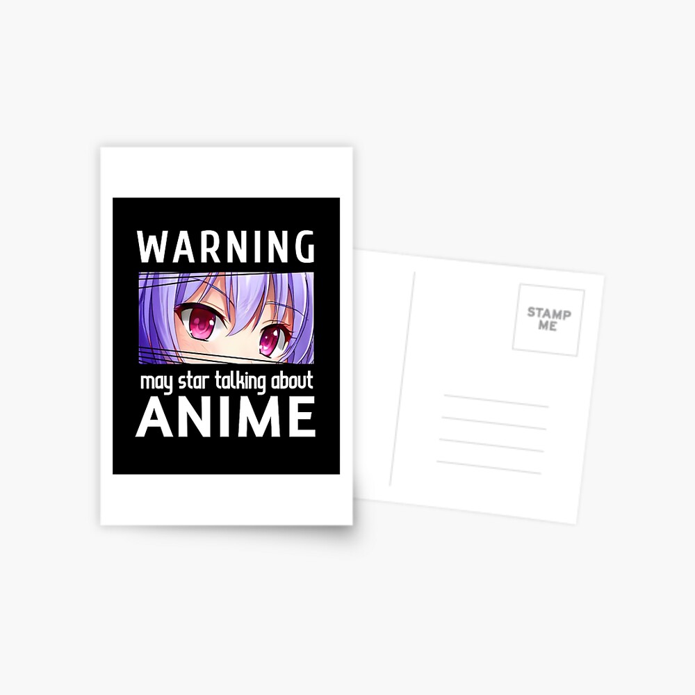 "Anime Warning Signs-OMORI - Anime-girl loli manga color" Postcard by ...