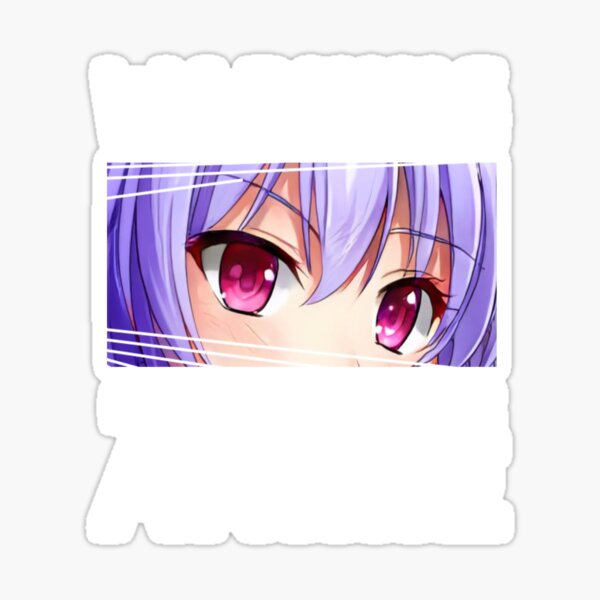 "Anime Warning Signs-OMORI - Anime-girl loli manga color" Sticker for ...