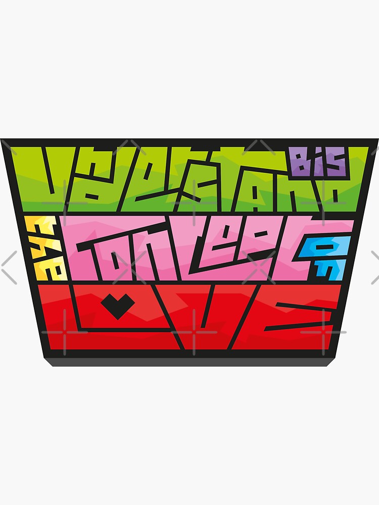 "Understand" Sticker for Sale by luiscamacho | Redbubble