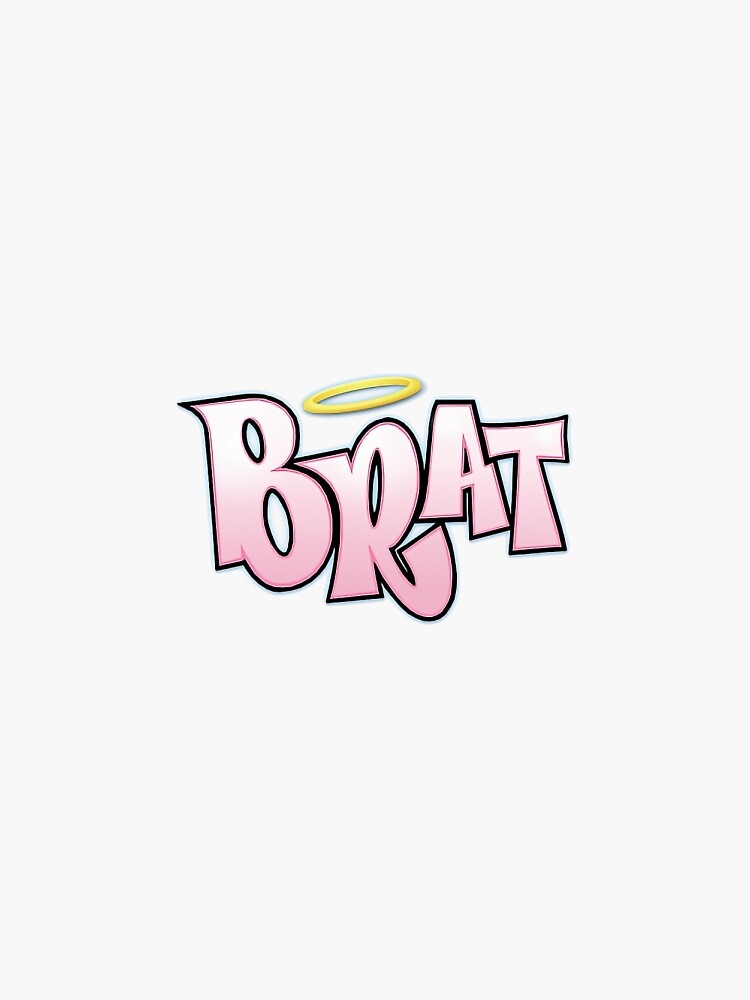 "Brat Bratz y2k pink aesthetic" Sticker by sienna0312 | Redbubble