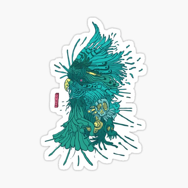 "KAKATUA" Sticker by fixO | Redbubble
